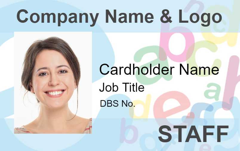 School ID Cards and Badges - Custom Printed for Education Staff